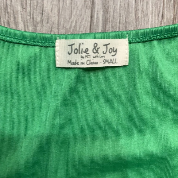 jolie & joy | Dresses | Jolie Joy Green Mini Dress | Poshmark